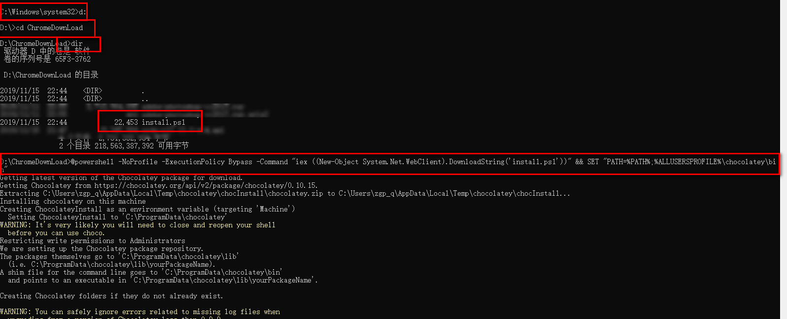 windows10下安装Chocolatey报错使用“1”个参数调用“DownloadString”时发生异常:“操作超时”_使用“1”个参数调用“downloadstring”时发生异常 ...