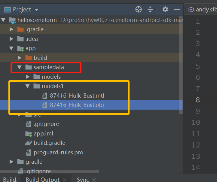 ARCore 使用 SceneForm 框架 —— Android studio 生成 sfb 后缀的 3D 模型资源_sfb怎么把模型导入-CSDN博客