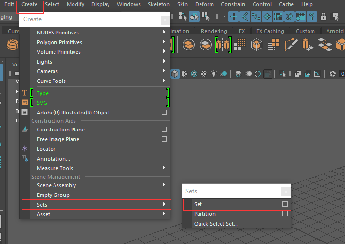 关于maya中的sets集_maya set-CSDN博客