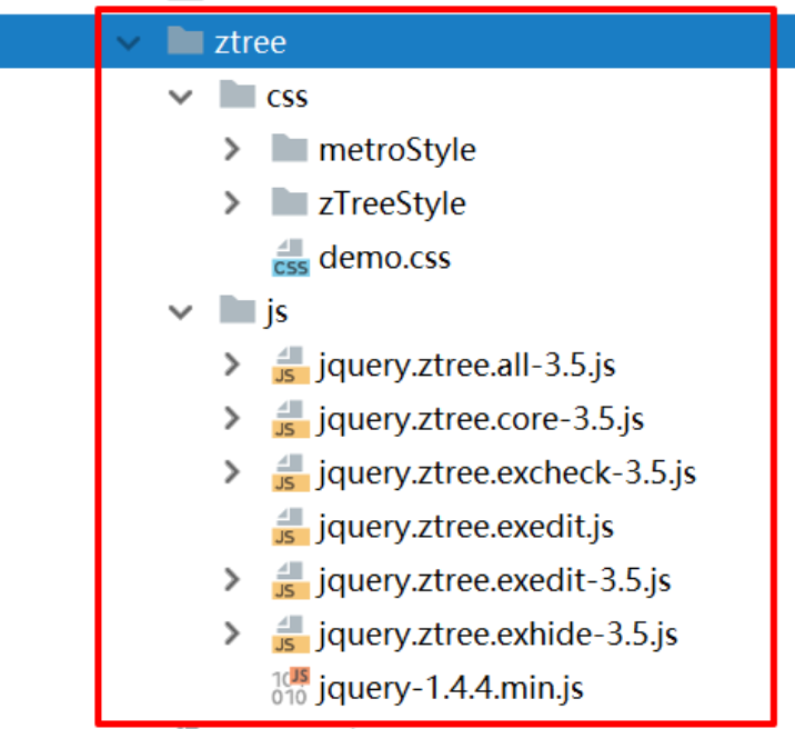 使用树形组件Ztree生成树状菜单入门案例_z-tree 入门 图标-CSDN博客