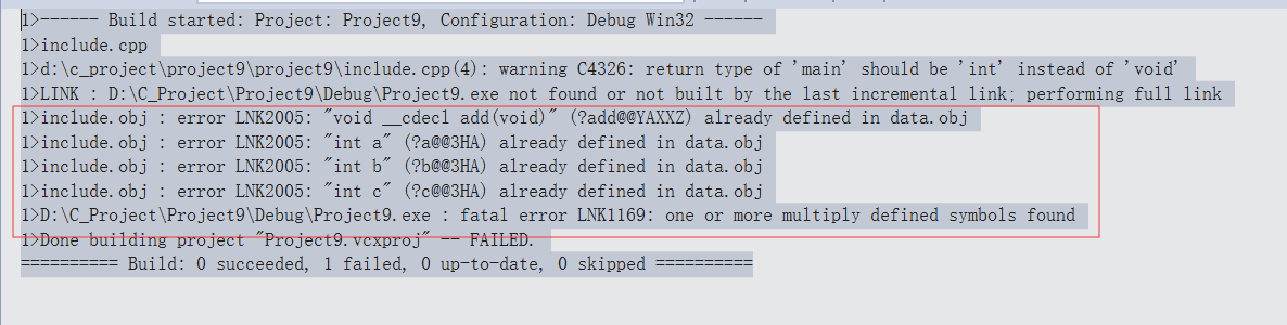 Includecpp（main函数的cpp文件）文件中包含另一个cpp文件的错误及原因ywl470812087的博客 Csdn博客include可以包含cpp文件吗