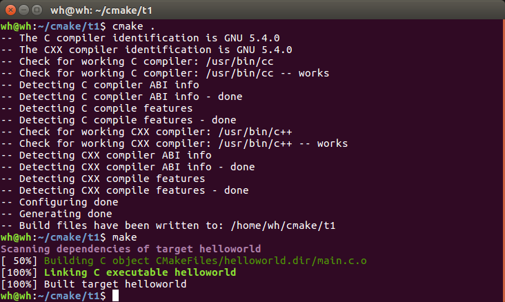 Cmake 实践与踩坑记录（一）cmake Project 空格nullwh的博客 Csdn博客 