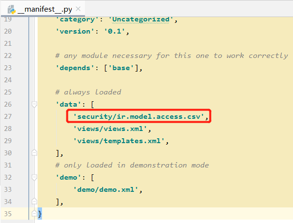 Odoo13创建一个基本模块_odoo scaff-CSDN博客