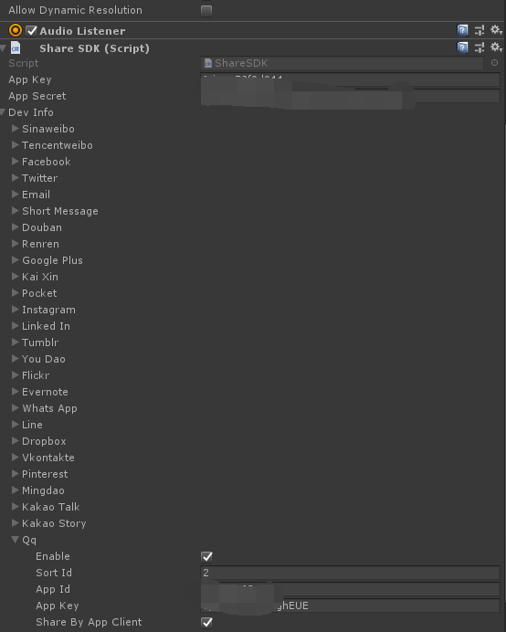Unity接入ShareSDK实现QQ登录和QQ分享、微信分享（Android端）_unity集成sharesdk安卓登录-CSDN博客