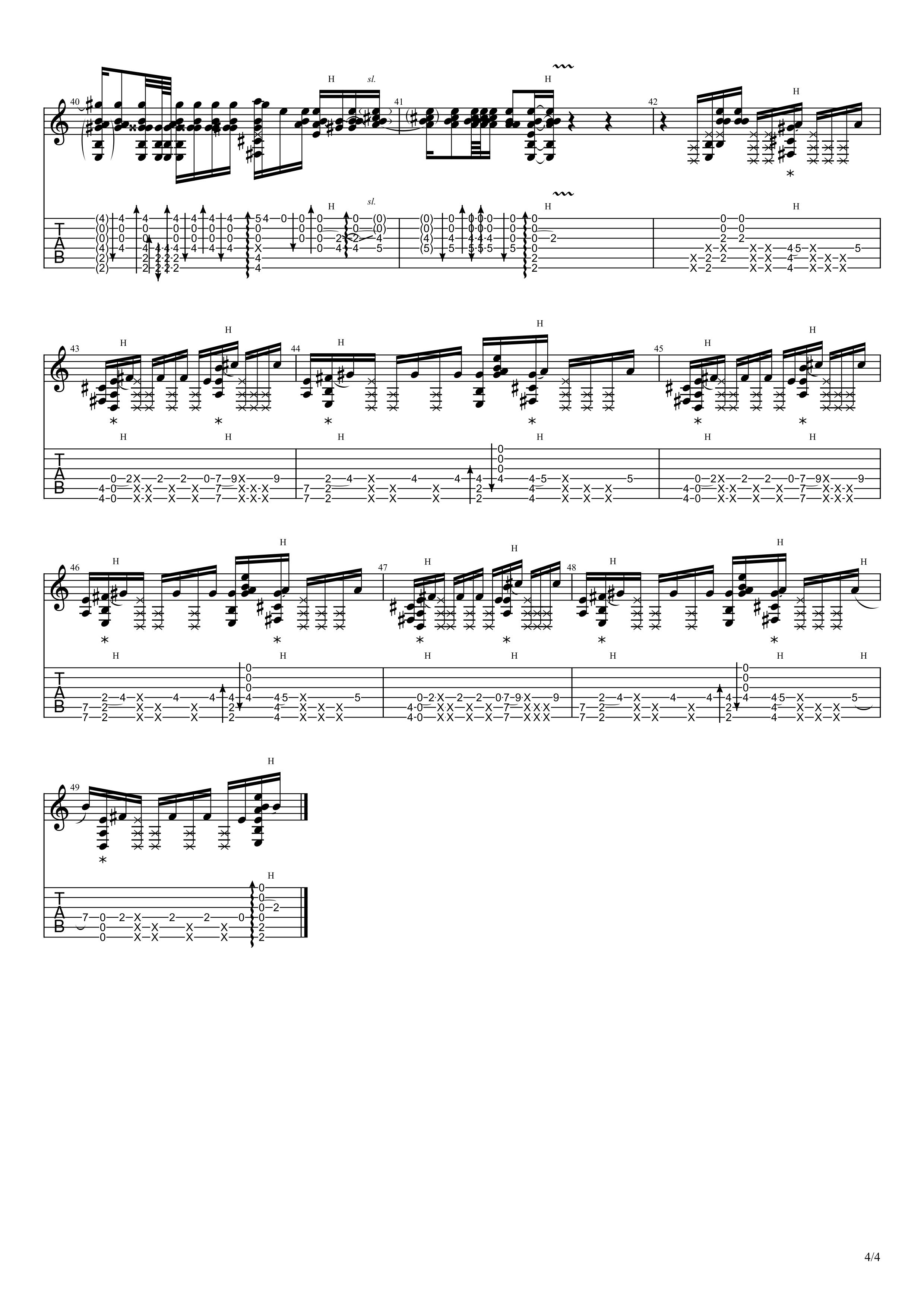 《指弹：Like a star》_likeastar吉他谱子-CSDN博客