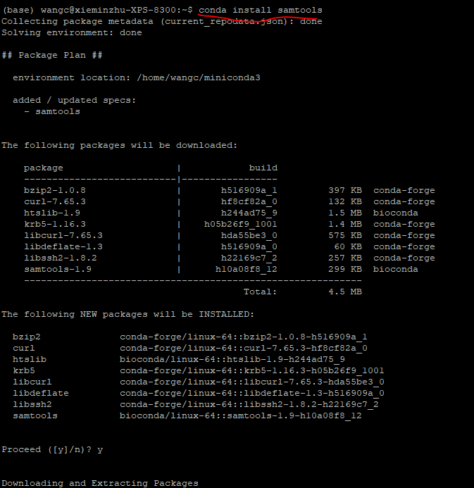 Samtools安装与使用_samtool 线程-CSDN博客