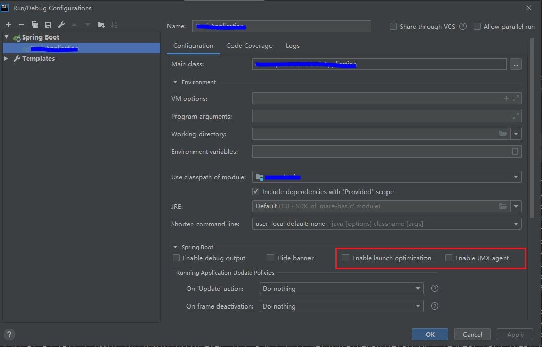 Spring Boot项目突然报InstanceNotFoundException错误_org.springframework.boot:type=admin,name=springapp ...