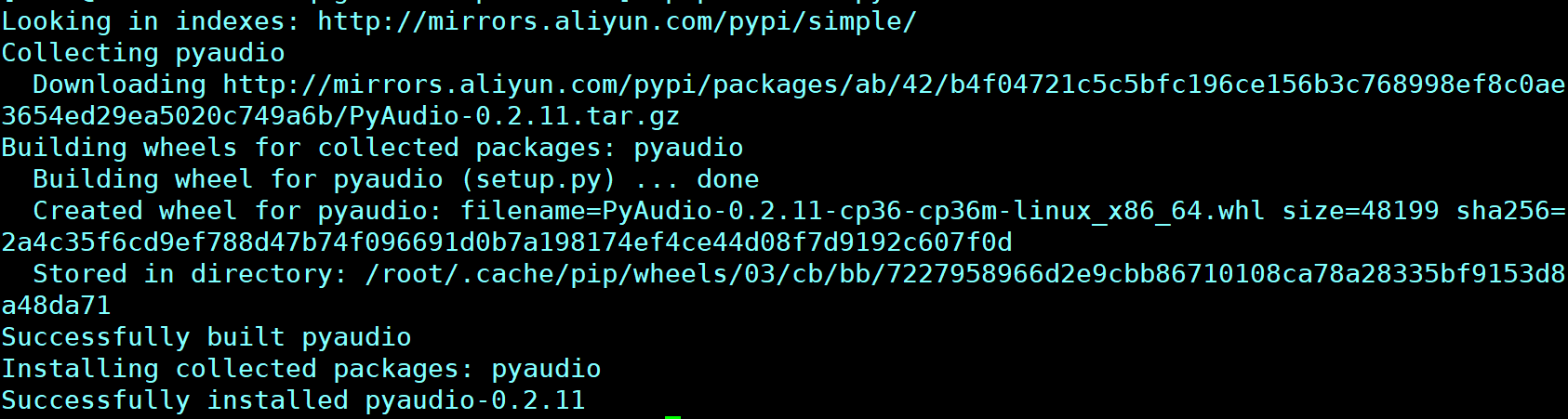 linux 安装pyaudio_linux 服务器安装pyaudio-CSDN博客