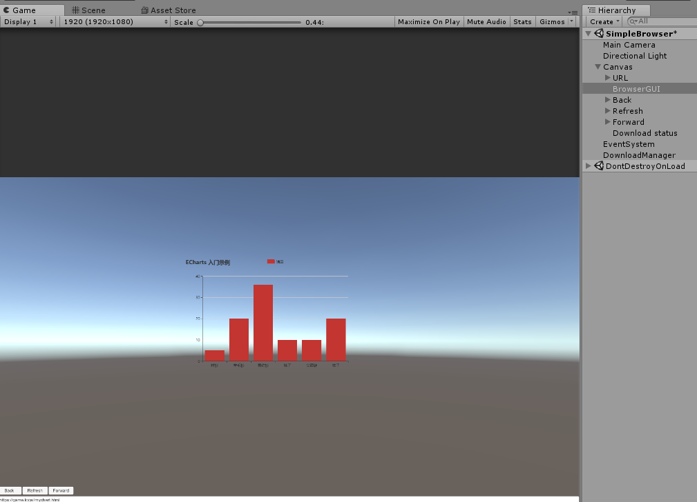 从零开始把echarts接入到unity中使用_unity echarts-CSDN博客