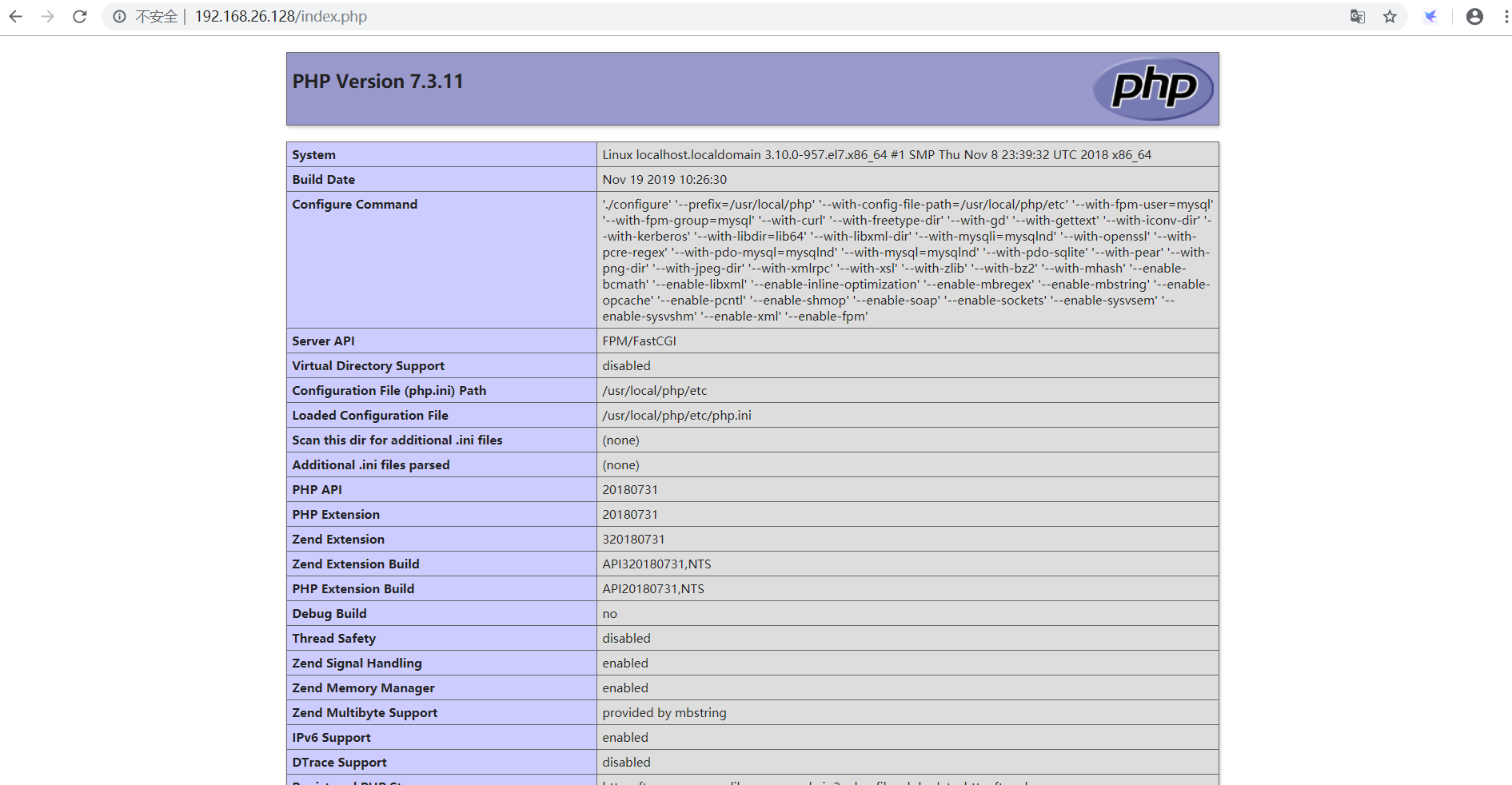 编译安装php7.3_php7.3 php.ini-CSDN博客