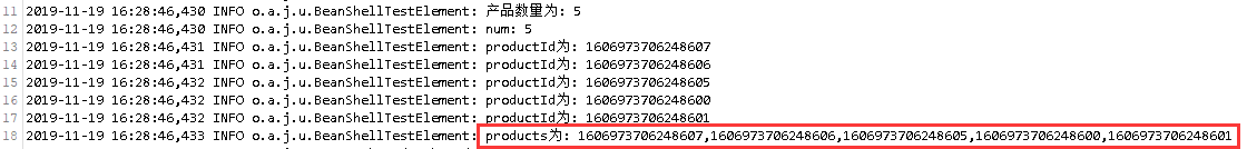 Jmeter使用json提取器提取jsonarray中的多个值，并使用beanshell进行字符串拼接beanshell字符串拼接 Csdn博客