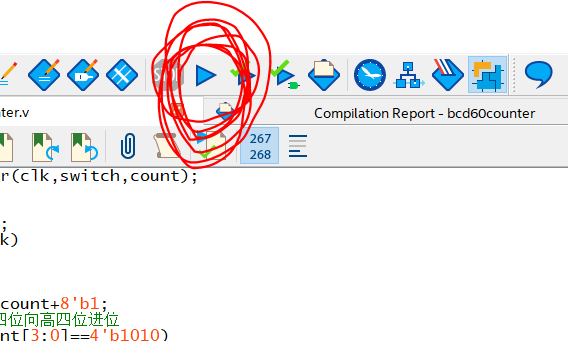 quartus simulation 7: 74194 build sequence generator - Programmer Sought