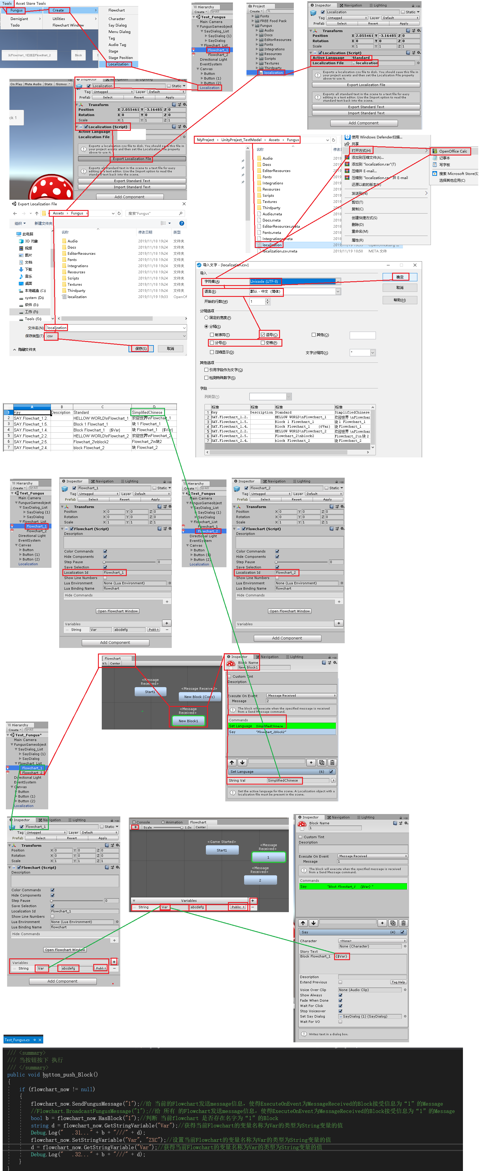 [Unity][Fungus]基础组件成员使用说明教程--多语言本地化Localization_fungus设置语言-CSDN博客