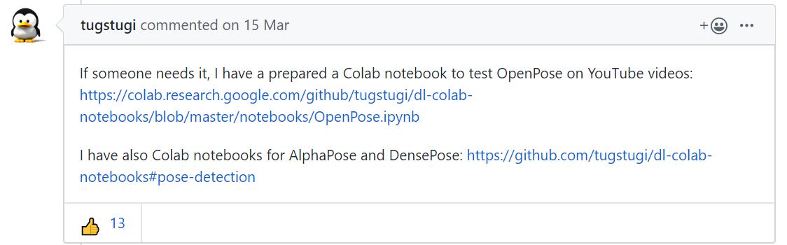 Google Colaboratory上部署、使用Openpose的方法_colab配置openpose-CSDN博客