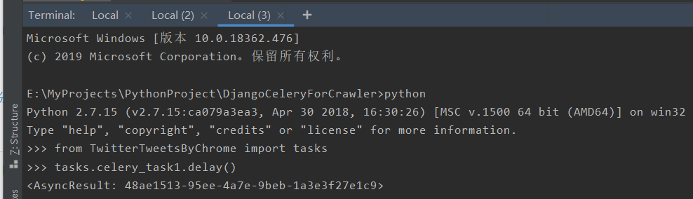 Celery学习记录_celery.exceptions.notregistered-CSDN博客