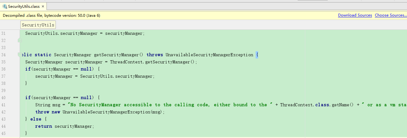 [springboot配置shiro框架报错 ] Shiro访问接口 报错no Securitymanager Accessible To The Calling Code 程序员大本营