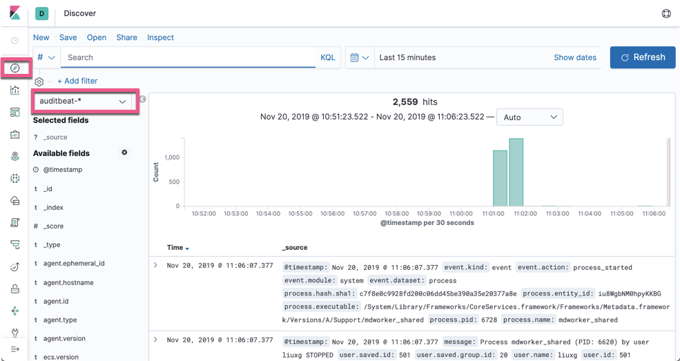 Beats: Elastic 中的 Auditbeat 使用介绍-CSDN博客