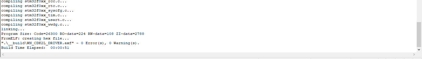 移植STM32F051，编译后遇到 #error "Please select first the target STM32F0xx device used in your ...