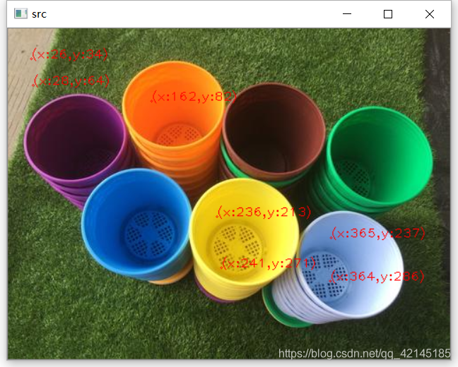 Python Opencv学习笔记(使用opencv 获得鼠标点击点位,并画在图片上)python Opencv并且点击 Csdn博客