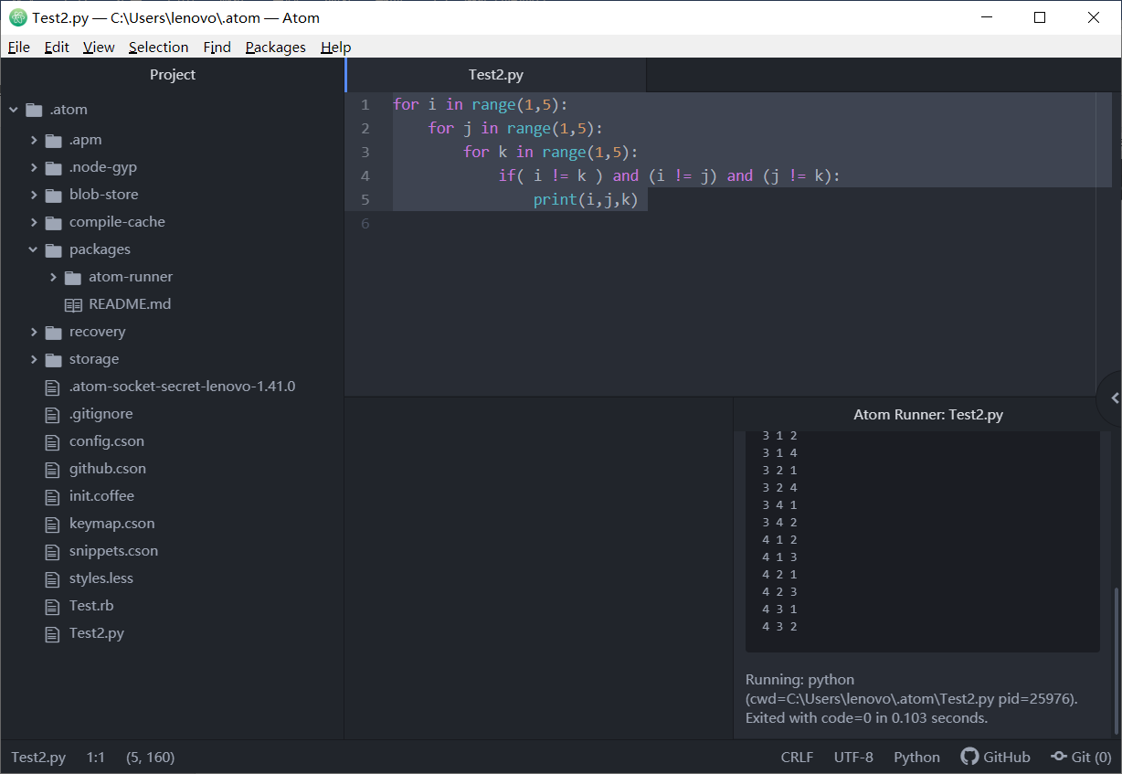 Instalación y uso de Atom - programador clic
