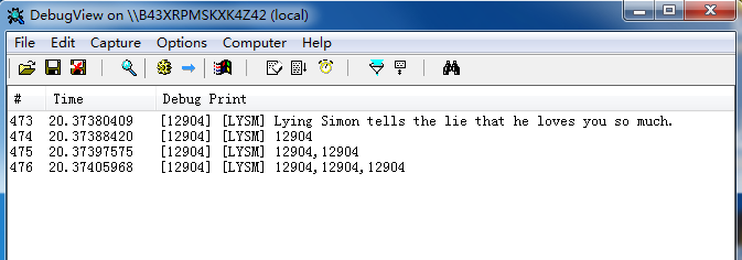 C++ 输出日志到 DbgView_c++输出到debugview-CSDN博客