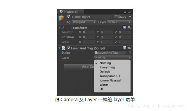 Unity Tag 和 Layer 详细区分unity Tag Layer Csdn博客