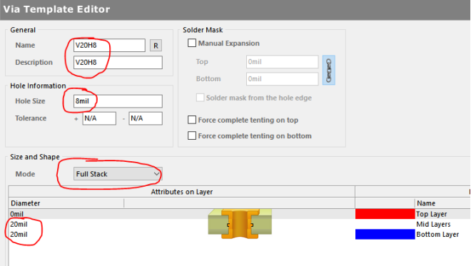 Altium Designer--如何制作过孔（Via）库_altium designer 过孔模板-CSDN博客