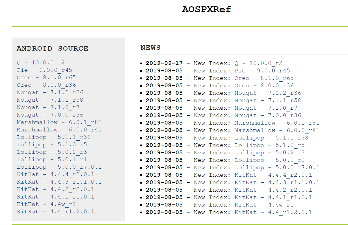 推荐几个Android源码在线查看的网站_android sdk 源码在线-CSDN博客
