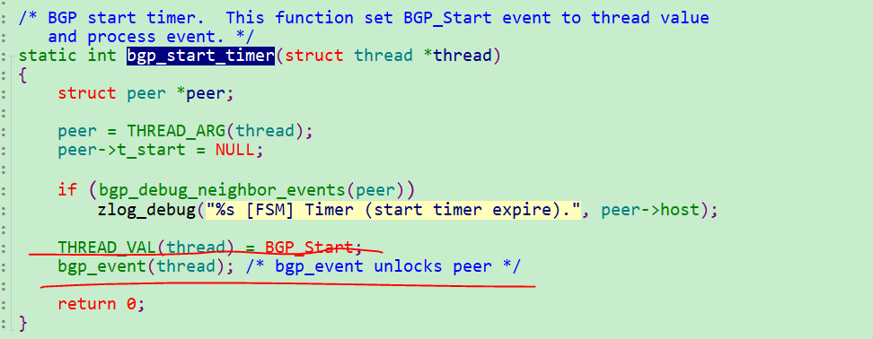 FRR BGP protocol analysis 3 --- FSM state machine - Programmer Sought