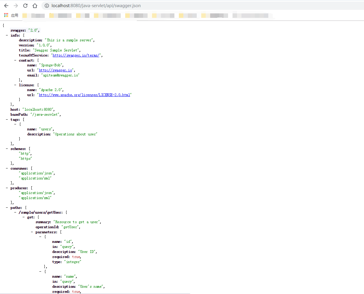 Swagger Integrates Servlet Programmer Sought