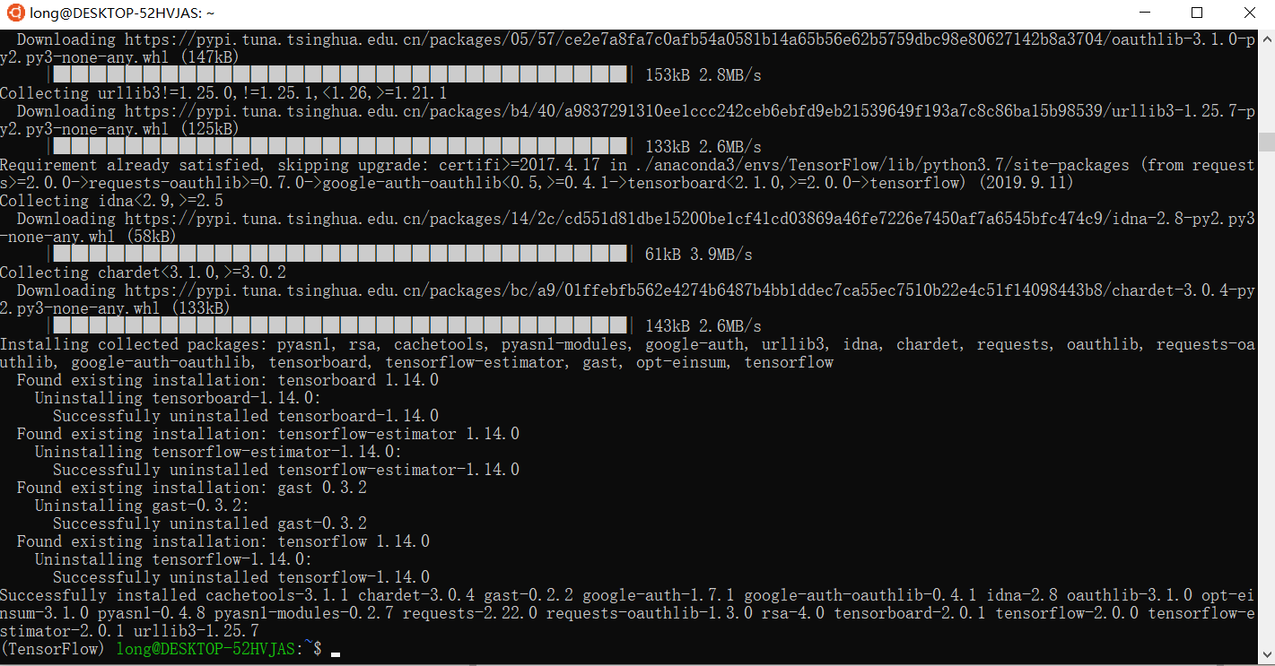 基于Anaconda安装不同版本Python和TensorFlow以及TensorFlow Hello World_anancoda 不同环境下安装的tensorflow版本不同会相互影响吗 ...