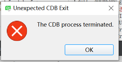 qtcreator调试器问题（“The CDB process terminated“）_win10 qtcreator the gdb process terminated-CSDN博客