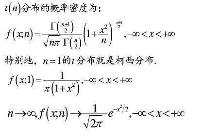 概率论与数理统计学习笔记——第四十一讲——t分布和F分布_概率论t分布-CSDN博客