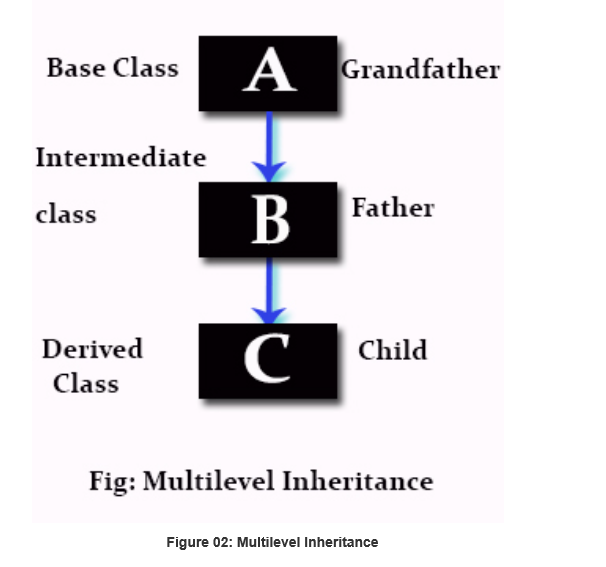 多继承与多重继承multiple inheritation and multilevel inheritation_multilevel inheriatance-CSDN博客
