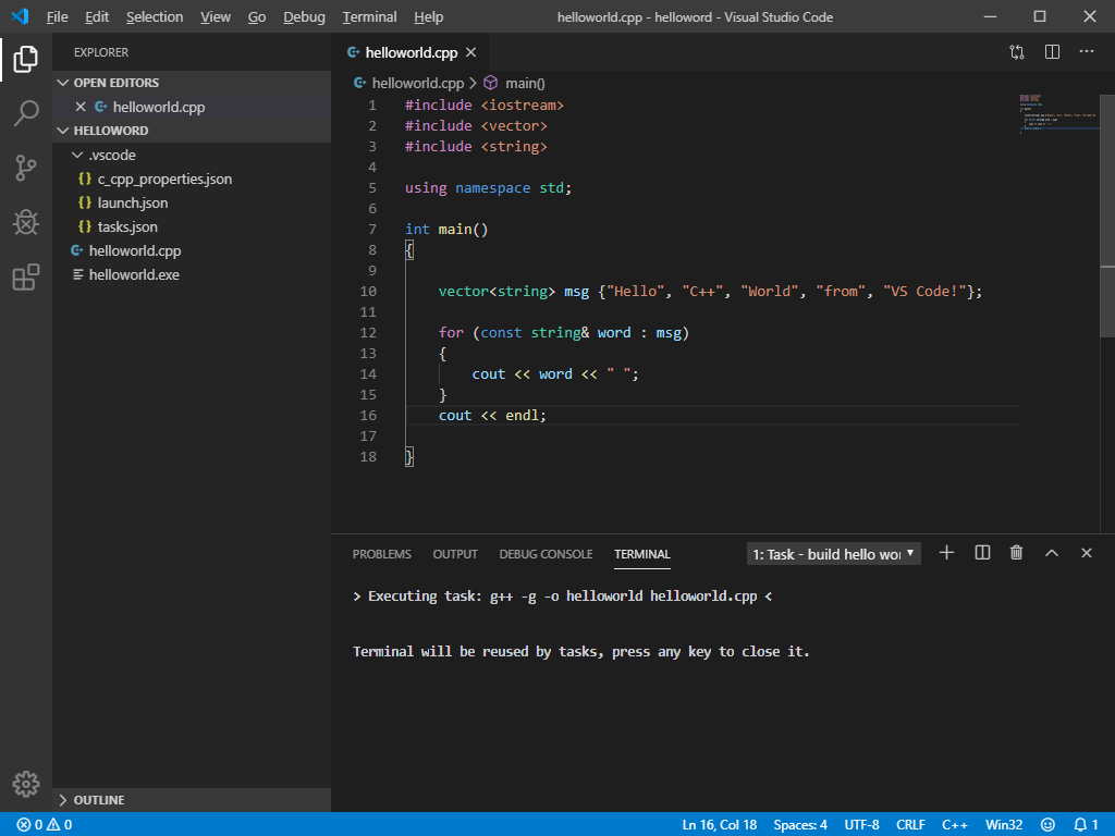 vs code配置c++环境_vscode c++环境安装-CSDN博客