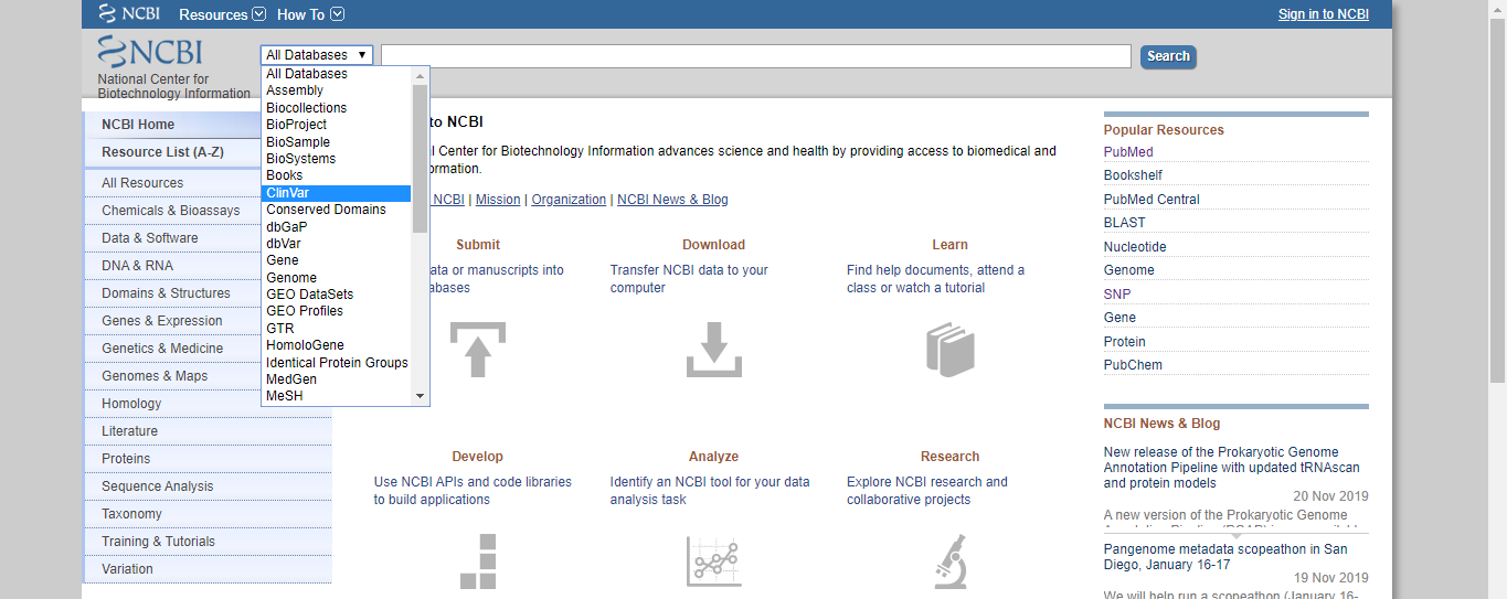 根据氨基酸变化，从NCBI - ClinVar数据库抓取信息（基于python - BeautifulSoup）_protein change-CSDN博客