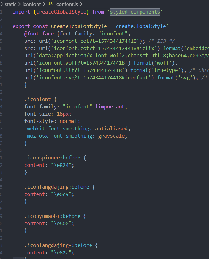 react使用字体图标iconfont_react css 字体图标-CSDN博客