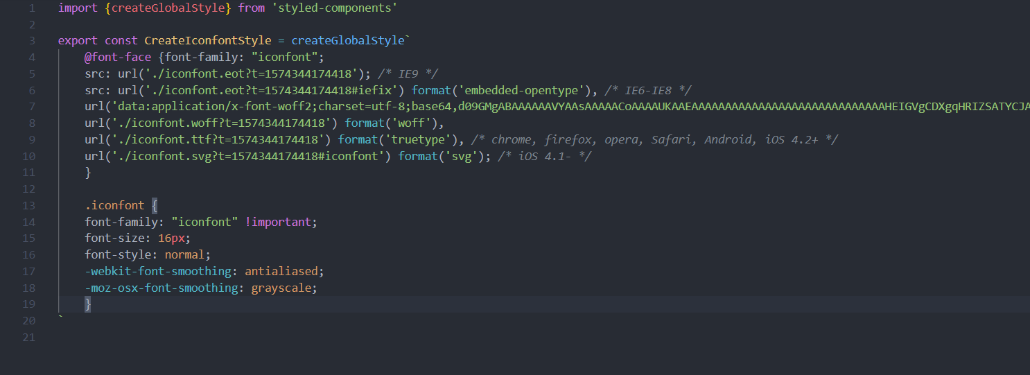 React使用字体图标iconfontreact Css 字体图标 Csdn博客 