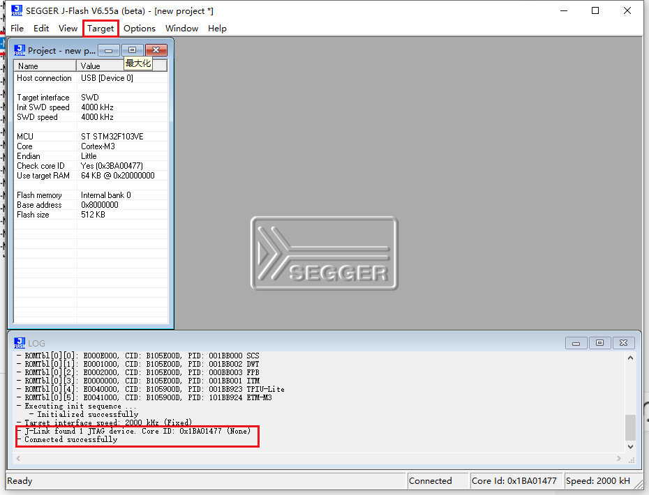 J-Link驱动安装和JLINK下载Hex程序使用说明_usb j-linker script file-CSDN博客
