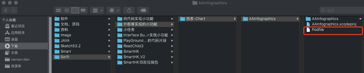 为 IOS 项目工程添加 Podfile 配置文件并用 CocoaPods 下载配置文件第3方包简单记录_podfile在哪里-CSDN博客