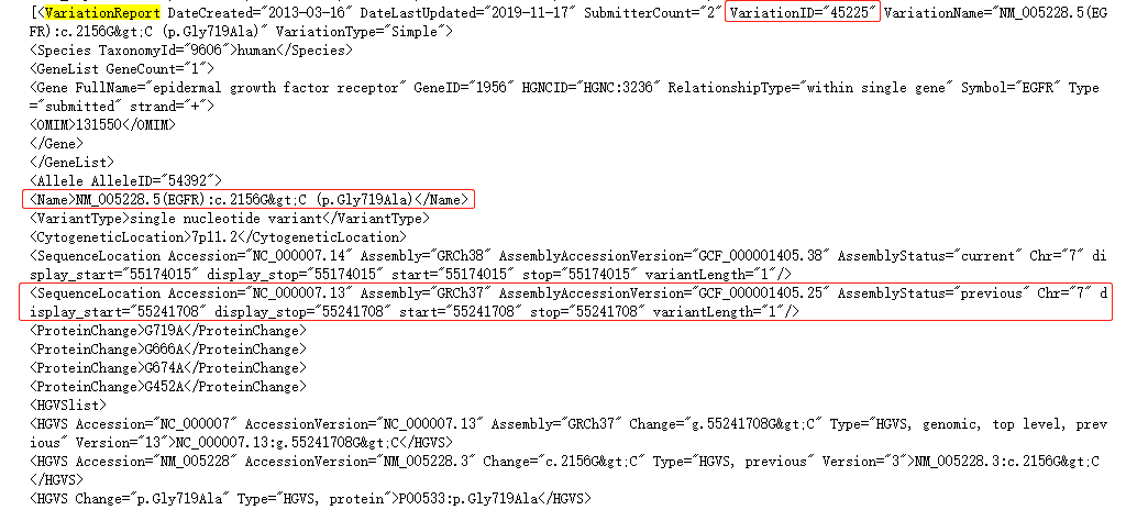 根据氨基酸变化，从NCBI - ClinVar数据库抓取信息（基于python - BeautifulSoup）_protein change-CSDN博客