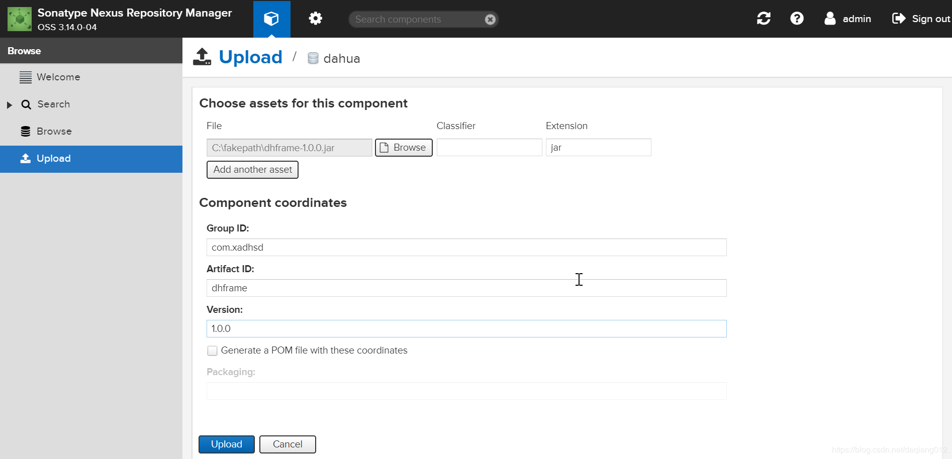 MAVEN 使用Sonatype Nexus Repository Manager上传jar包_sonatype nexus2.7.0-05管理台上传单个jar包-CSDN博客
