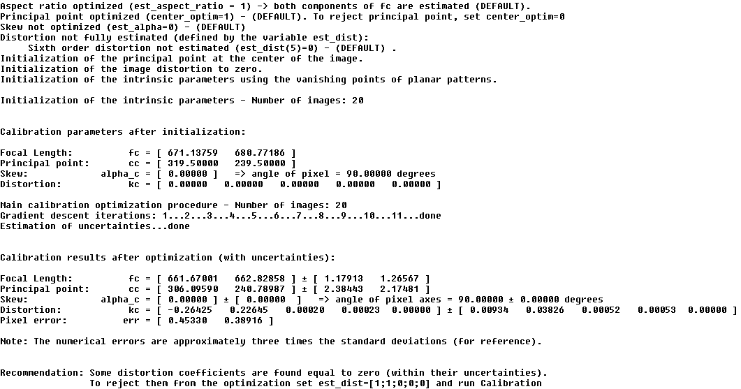 使用[Bouguet’s Calibration Toolbox]工具箱进行相机标定_matlab bouguet 标定工具箱-CSDN博客