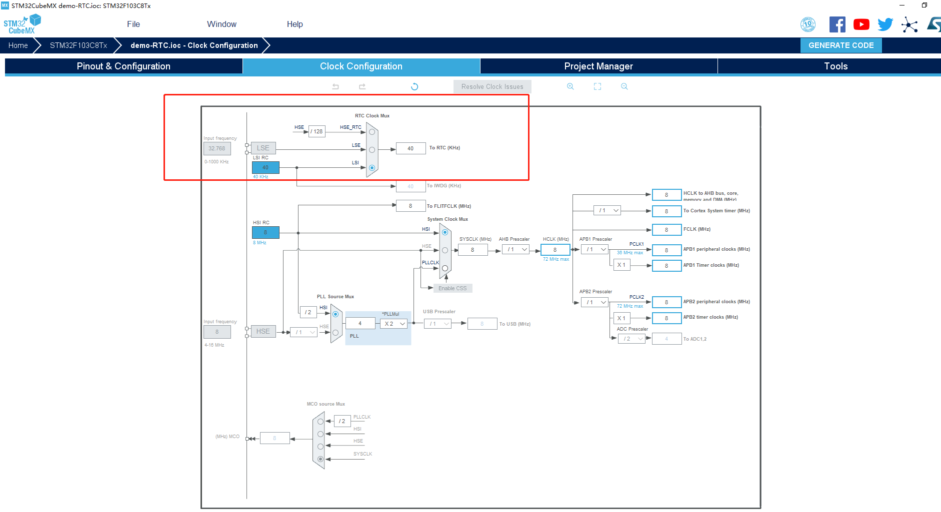 STM32用cube配置RTC中断_stm32的rct重新配置时间-CSDN博客