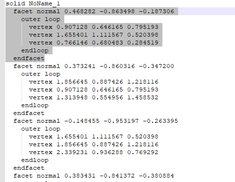 Qt/C++ + opengl 解析stl文件(二进制和Ascii两种格式)_stl二进制和ascii-CSDN博客