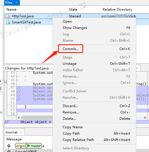 SmartGit的使用教程(详细)_smartgit中log里面每条的信息,怎么配置右侧的看法跟选项-CSDN博客