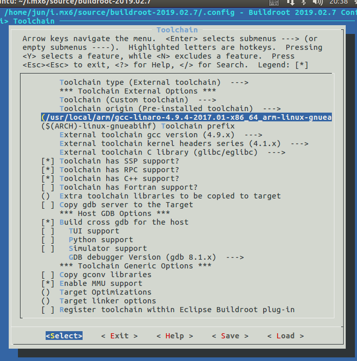 IMX6学习记录(22)-buildroot构建文件系统_toolchain origin (pre-installed toolchain)-CSDN博客