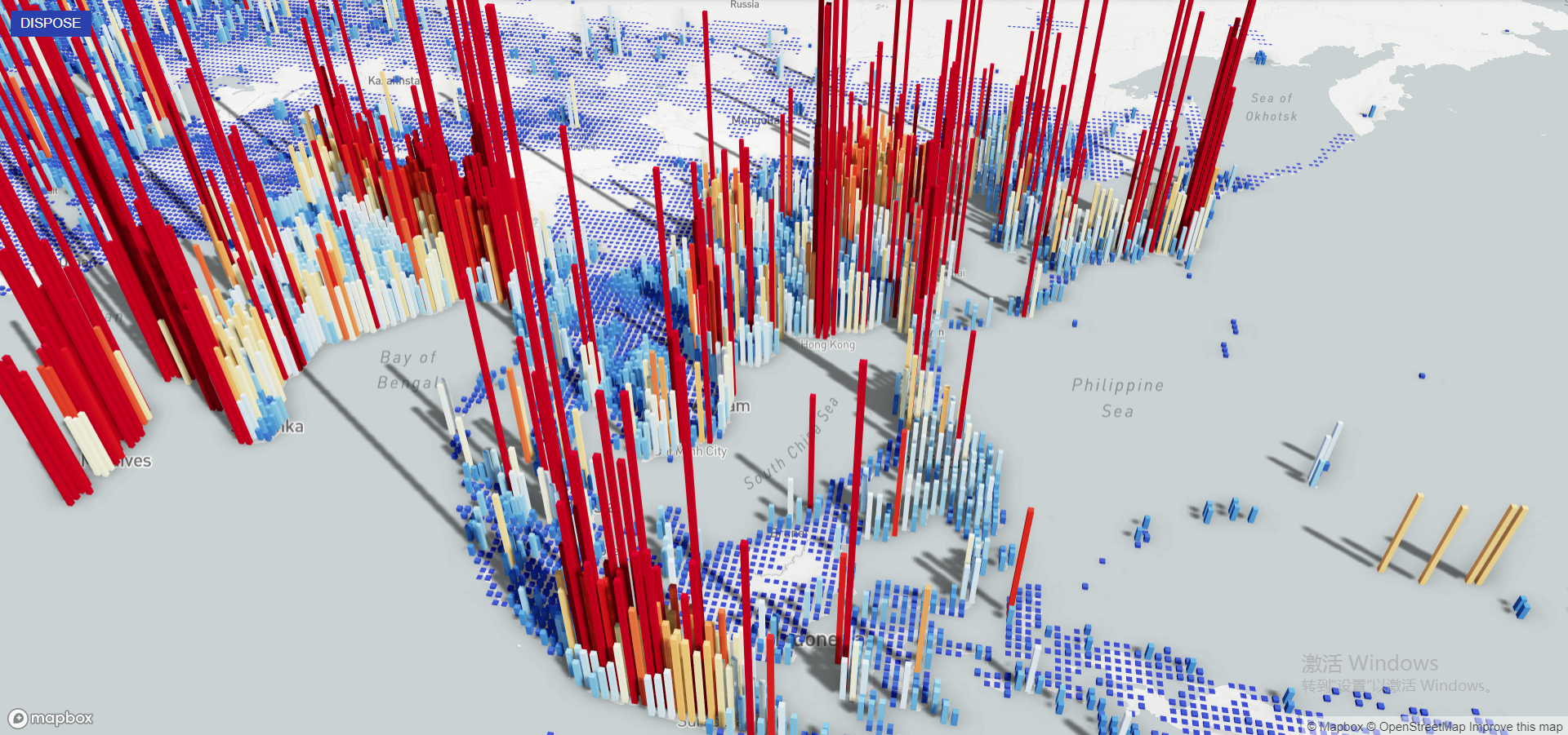 可视化例子(1)——Mapbox-bar3D(3D地图柱状图)_gis三维可视化柱状图怎么做的-CSDN博客