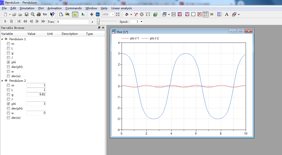 dymola学习笔记-第二天 补充_dymola单摆模型-CSDN博客