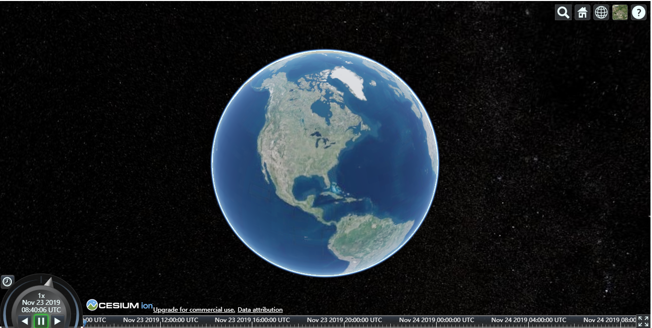 Cesium：显示一个3D地球-CSDN博客